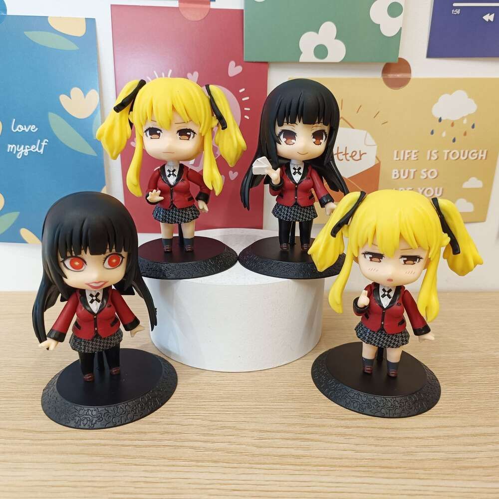 Finger Toys 22cm Kakegurui Anime Figure Jabami Yumeko Action Figure ...