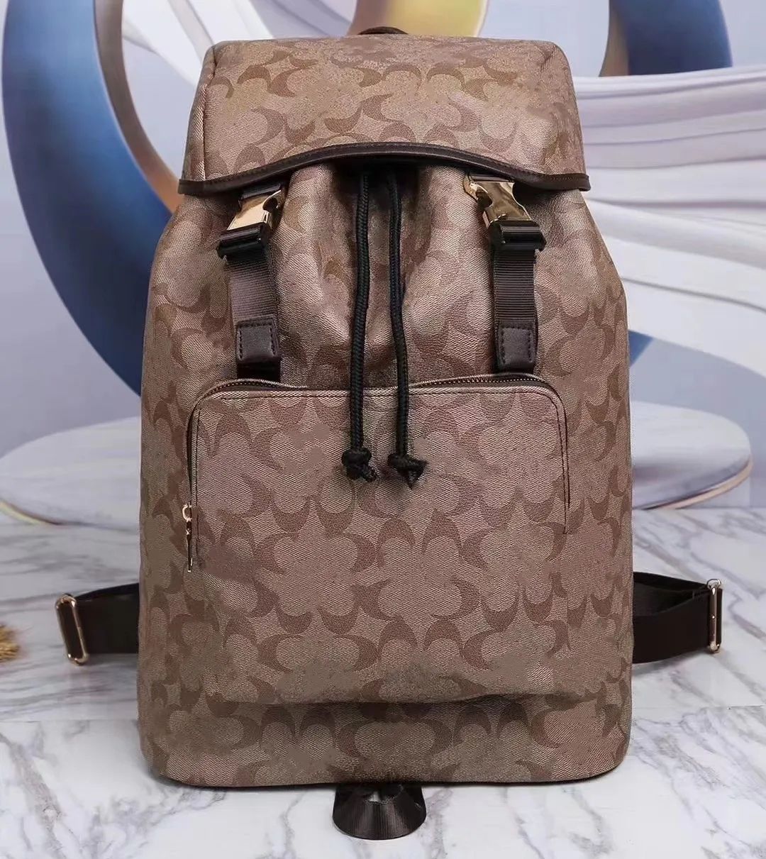 ZACK Designer Backpack Black Travel Backpack Handbags Men Women Leather ...