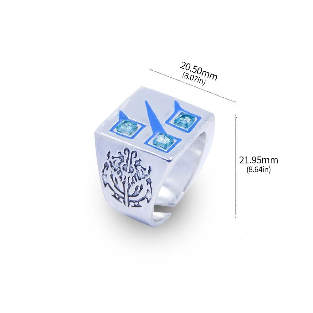 Mens Solitaire Ring Tanishq Anime Shooting Star Ring Cosplay YGGDRASIL ...