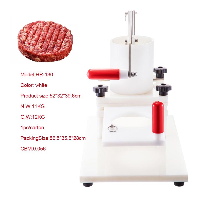 Kitchen Easy Tool Burger Patty Making Forming Machine Round Hamburger ...