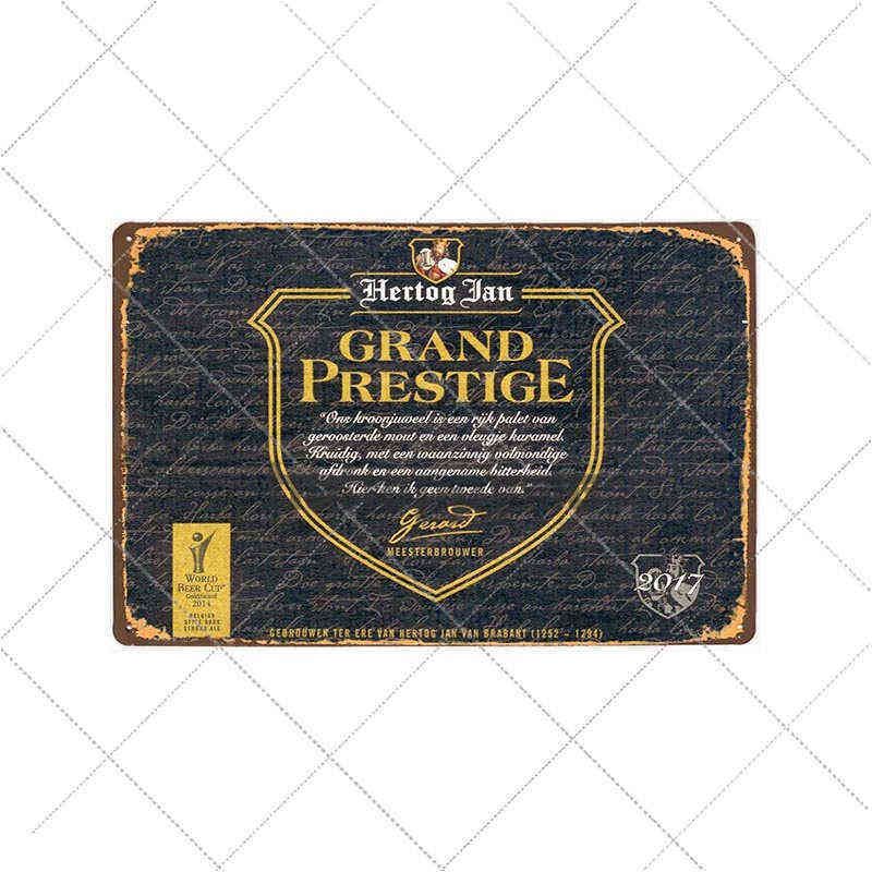 Hertog Jan Beer Vintage Tin Sign Pub Bar Wall Decor 20x30cm From ...