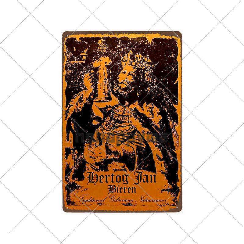 Hertog Jan Beer Vintage Tin Sign Pub Bar Wall Decor 20x30cm From ...