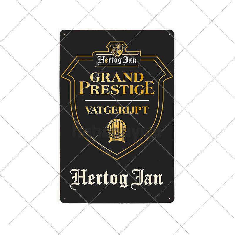 Hertog Jan Beer Vintage Tin Sign Pub Bar Wall Decor 20x30cm From ...