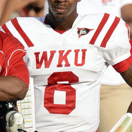 Western Kentucky Hilltoppers WKU Football Jersey NCAA College Austin ...