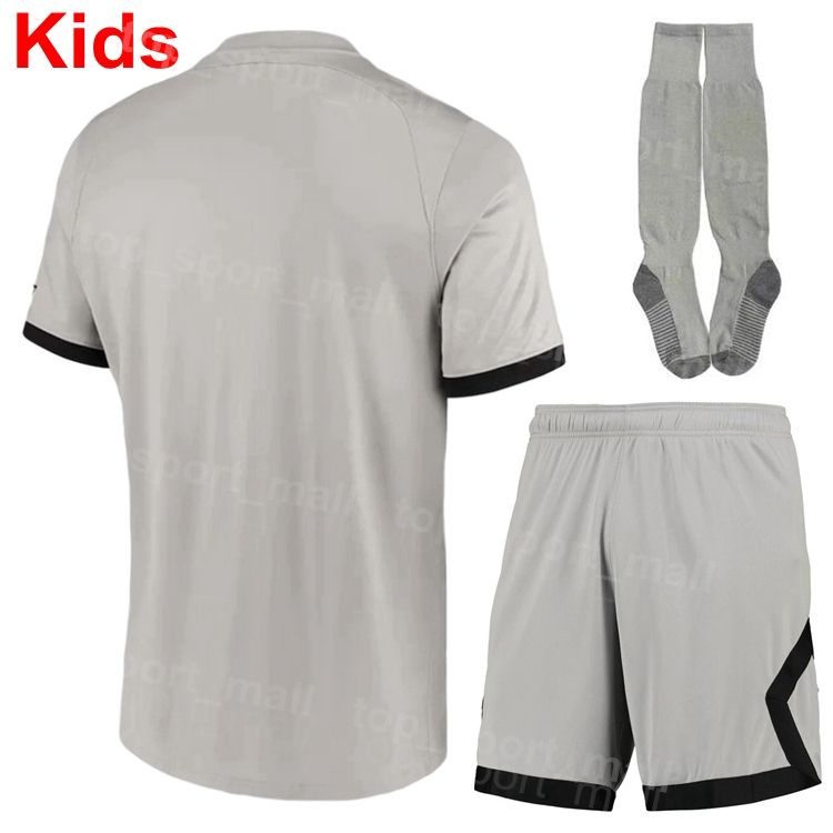 2022 23 Man Kids Club 17 VITINHA Soccer Jersey Set 6 VERRATTI 4 SERGIO ...