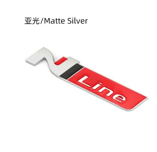 Metal Car Sticker N Line Badge Emblem Decal Front Grille For Hyundai ...