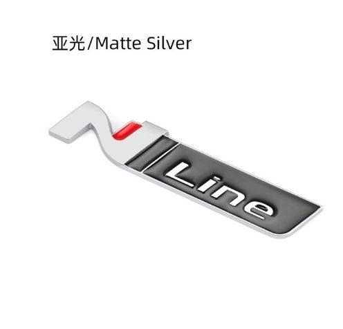 Metal Car Sticker N Line Badge Emblem Decal Front Grille For Hyundai ...