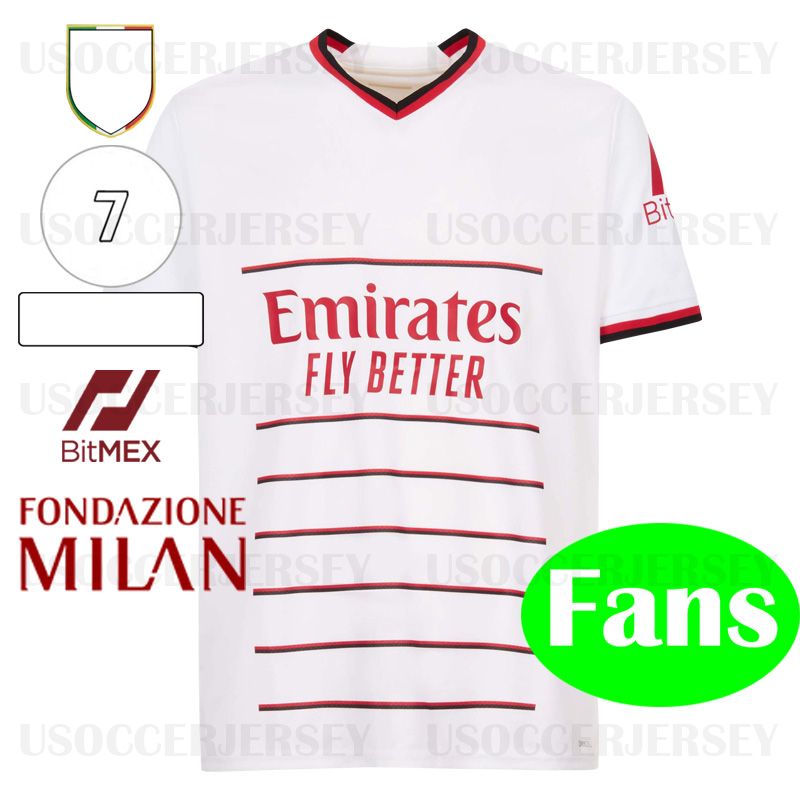 22 23 TOMORI KOCHE AC Soccer JerseyS DE KETELAERE IBRAHIMOVIC GIROUD ...