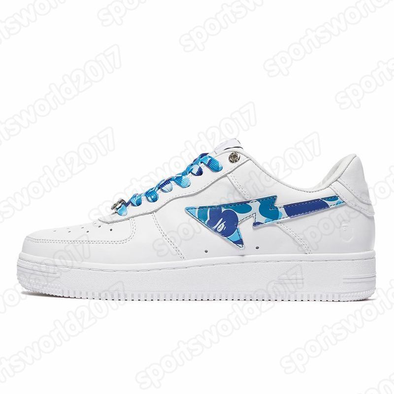Bapestas Baped Sta Running Shoes Sk8 Low Men Women Black White Pastel ...