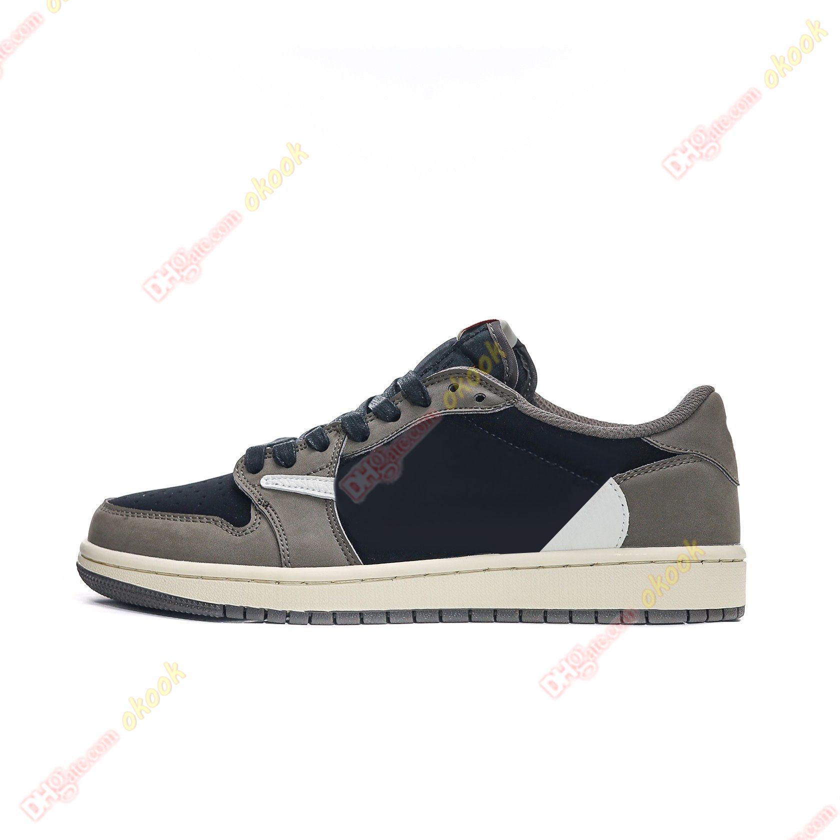 OG 1 Low Reverse Mocha 1s Basketball Shoes Black White Chicago Bred ...