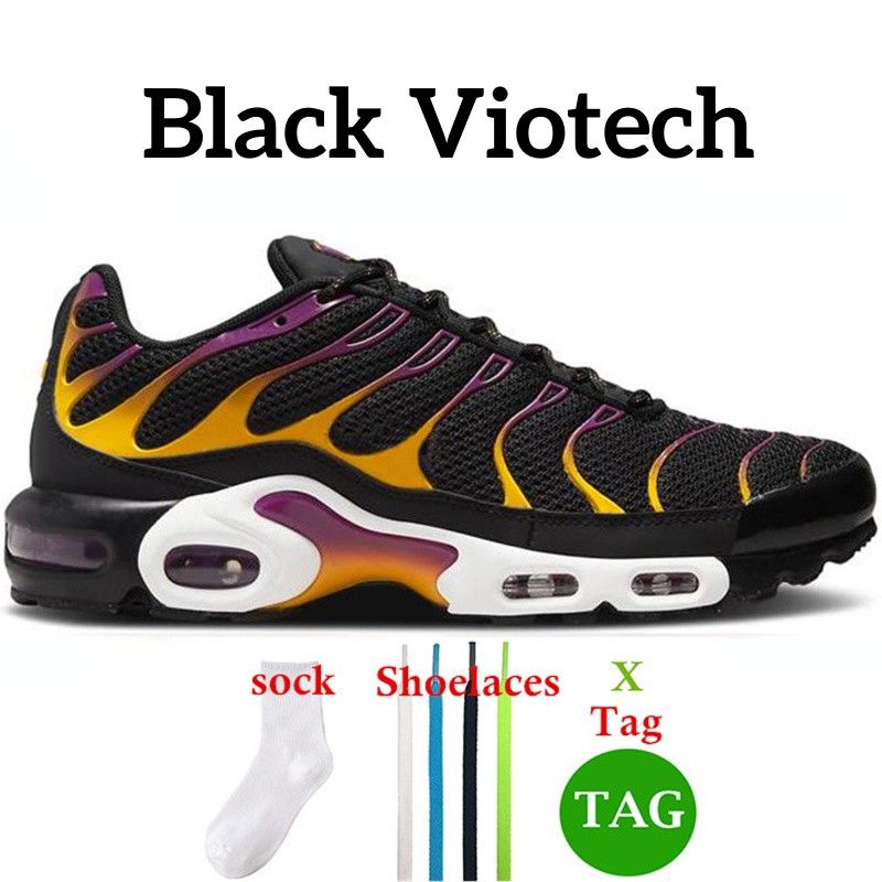 Tn Atlanta Tns Running Shoes For Mens Womens Triple Black White Gold ...