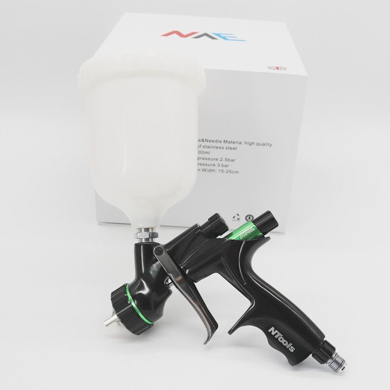 Brand: NVE Type: Spray Gun Specs: 1.3mm SS Nozzle, Air/Water Based ...