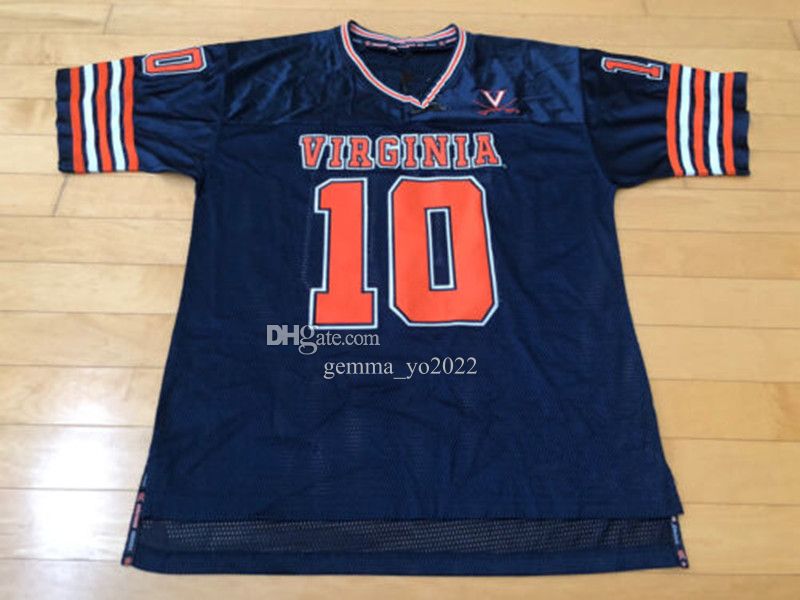 Ncaa College Virginia Cavalier UVA Auburn Football Jersey Brennan ...