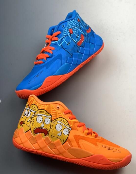 2022 Lamelo Ball MB.02 Zapatos De Baloncesto De La Firma Rick Morty ...
