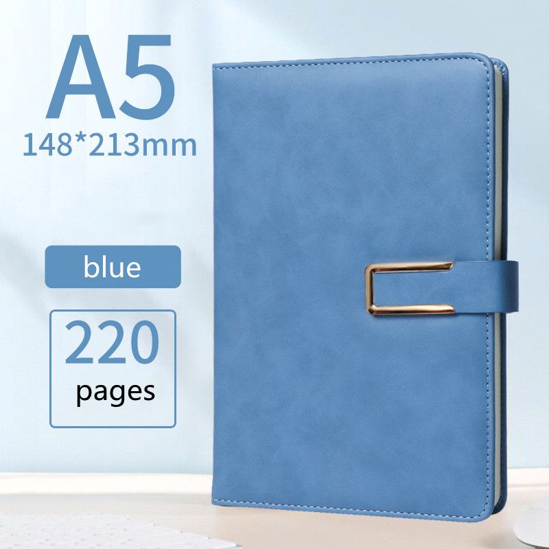 Wholesale A5 B5 Journal Notebook PU Leather Cover Notepads Magnetic ...