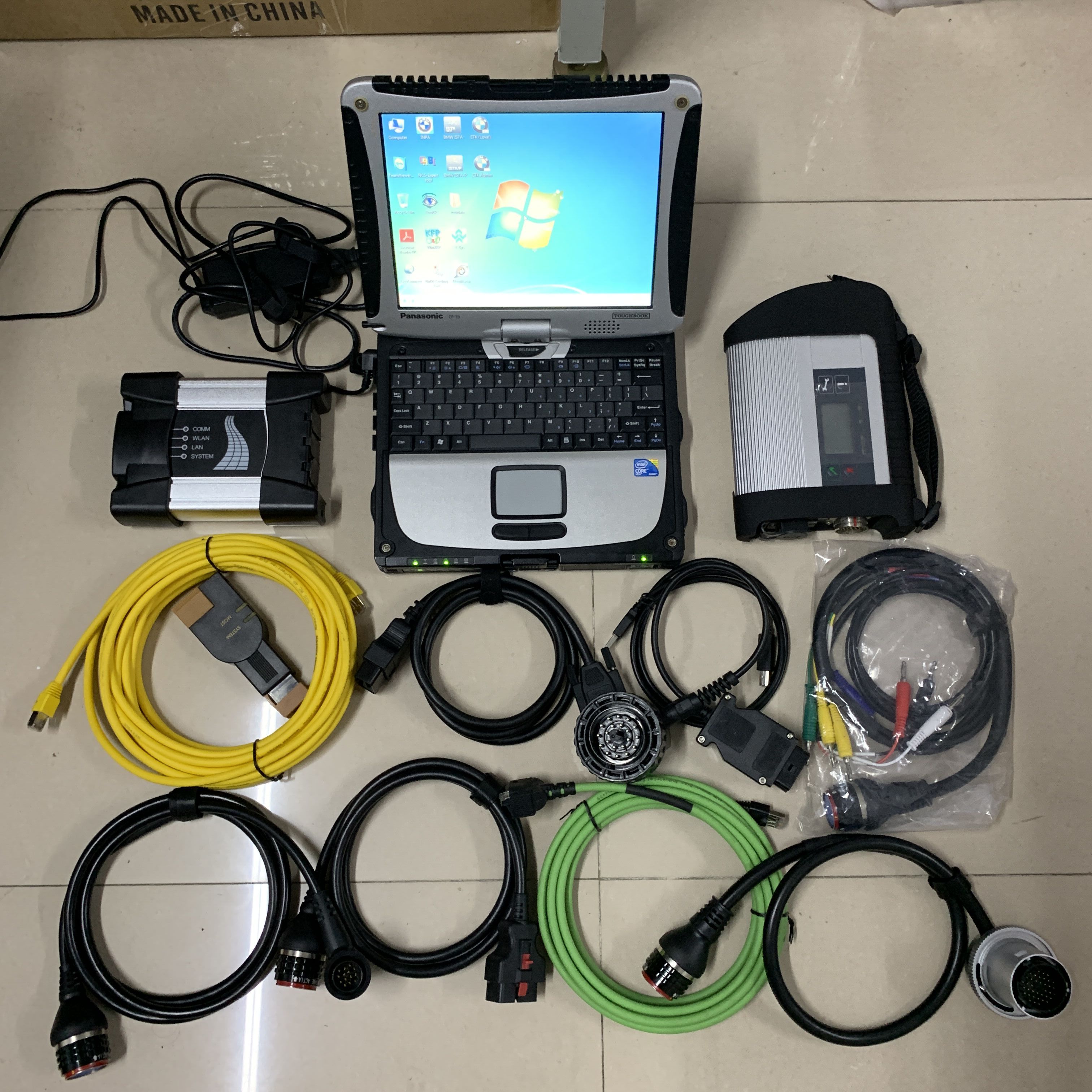 Auto Diagnostic Tools For BMW Icom Next MB Star C4 SD Connect 4 Wifi ...