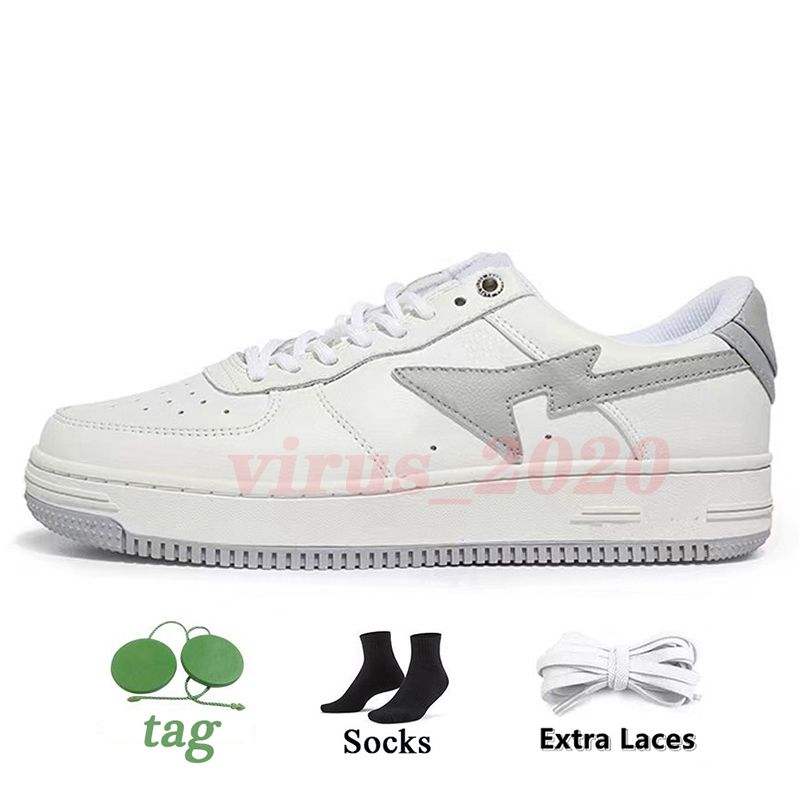 Designer Bapestas Baped SK8 Sta Running Shoes Top Quality Blue White ...