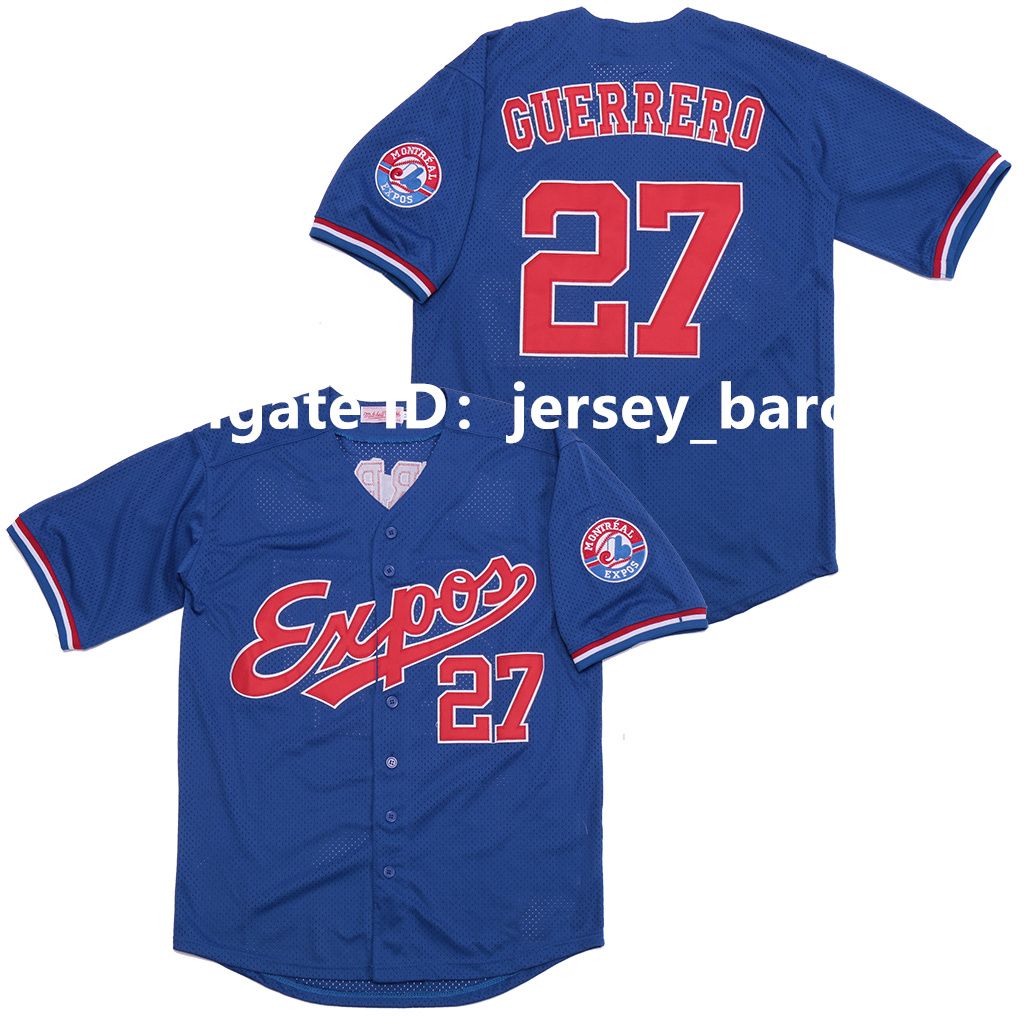 Vintage Montreal Expos Baseball Jersey VLADIMIR GUERRERO GARY CARTER ...