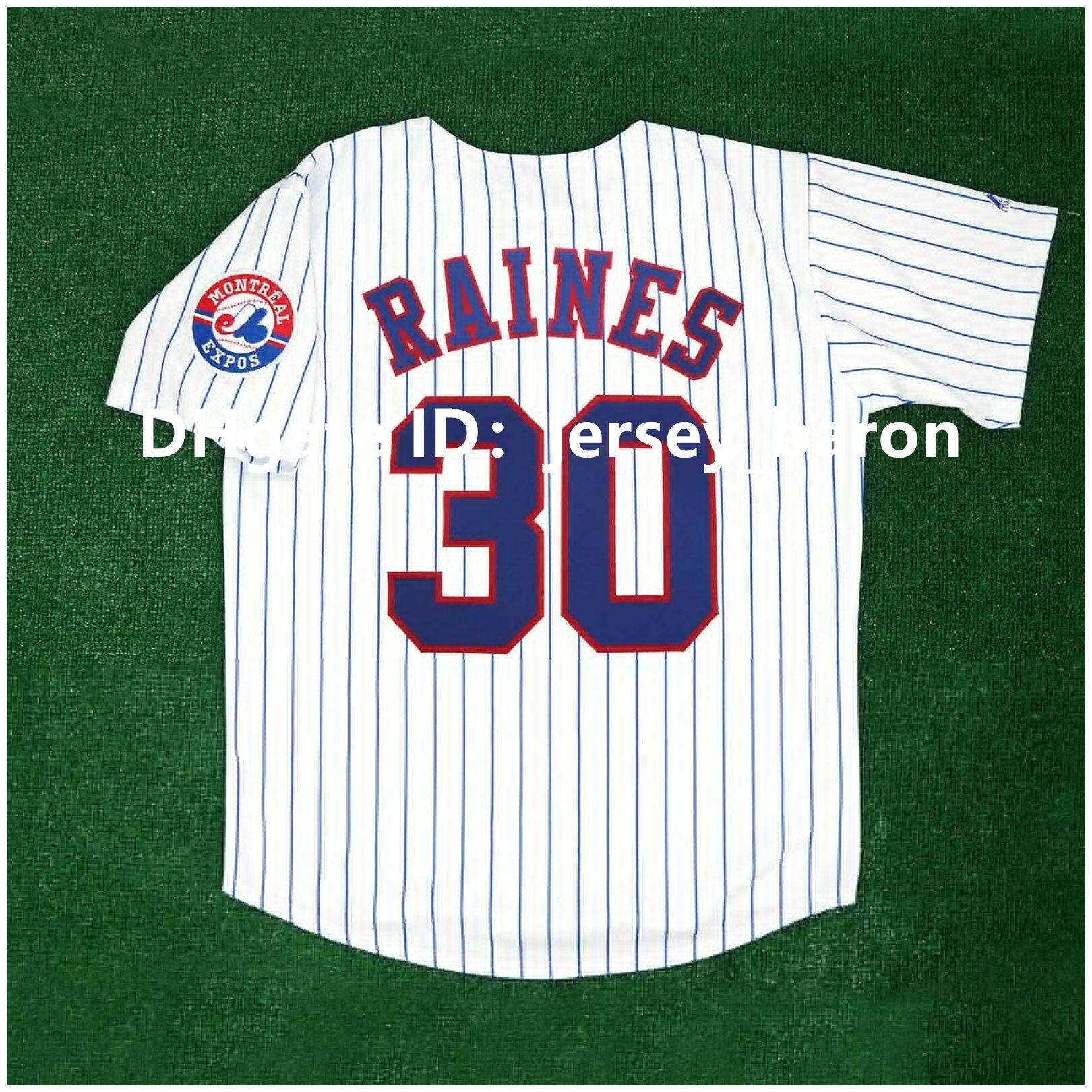 Vintage Montreal Expos Baseball Jersey VLADIMIR GUERRERO GARY CARTER ...