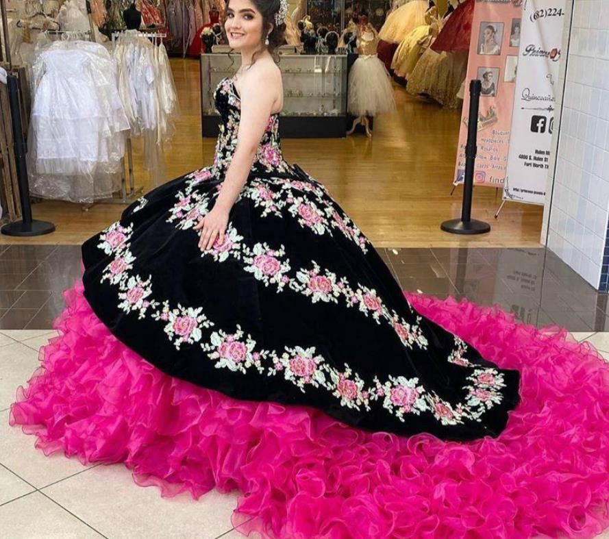 Fuchsia Quinceanera Dresses 2022