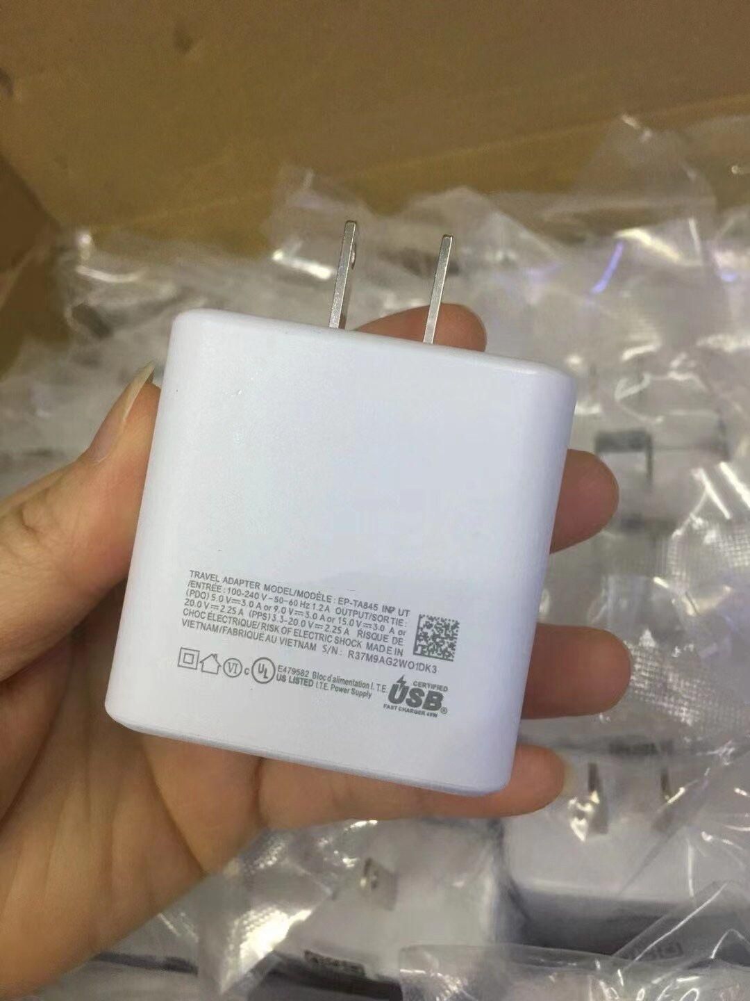 Usbc 45w Super Fast Charger Type C Wall Adapter For Galaxy S22 Ultra S22p Note10 Note 10p Note ...