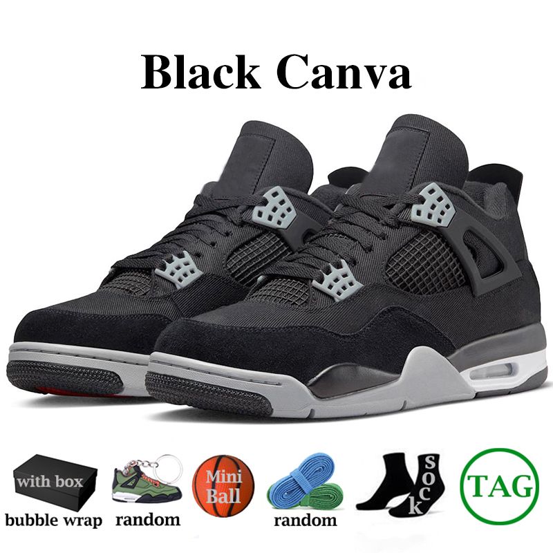 With Box Jumpmans Retro 4 Basketball Shoes 4s Women Men Military Black ...