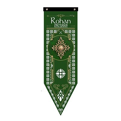 Middle Earth Banner Collection: Erebor, Rivendell, Rohan & More Home ...