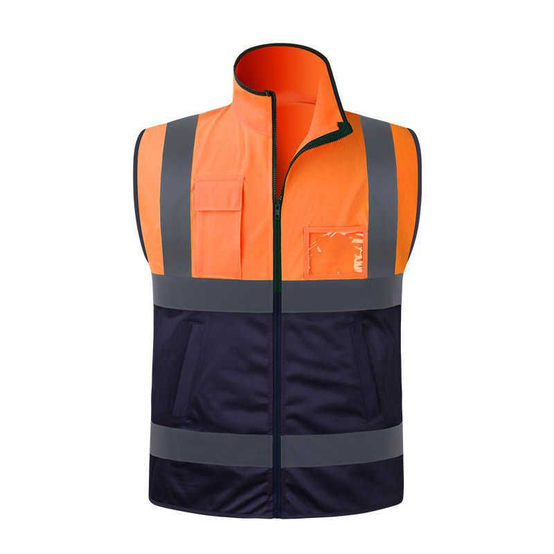 Wholesale Construction Clothing Hi Vis Viz Reflective Safety Vest With ...