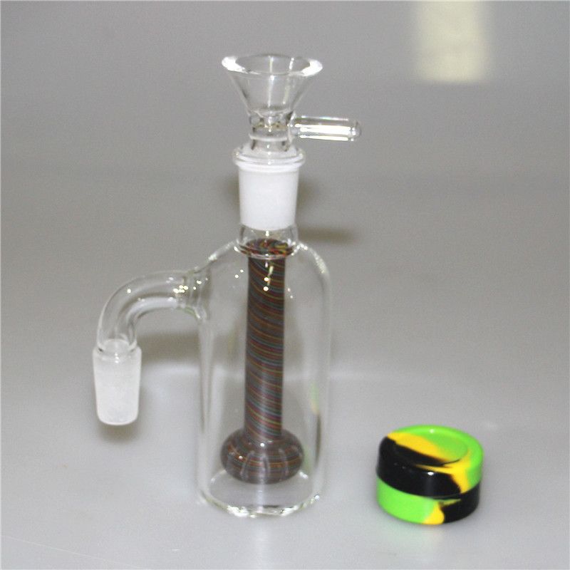 Glass Bubbler Dab Rig with Quartz Banger & Ash Catcher by [Brand ...