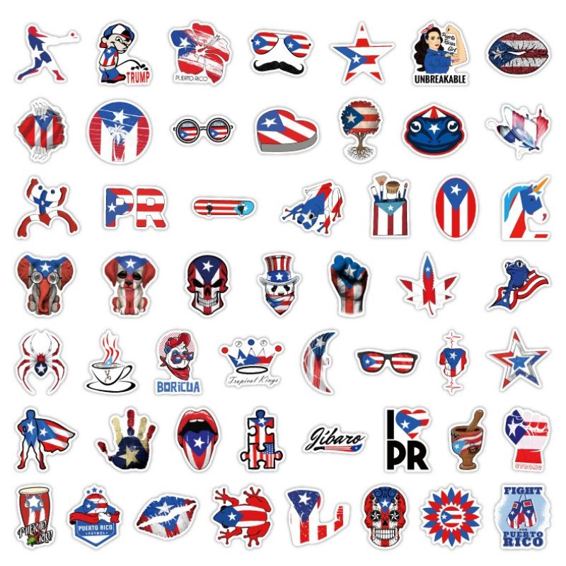 Puerto Rican Flag Graffiti