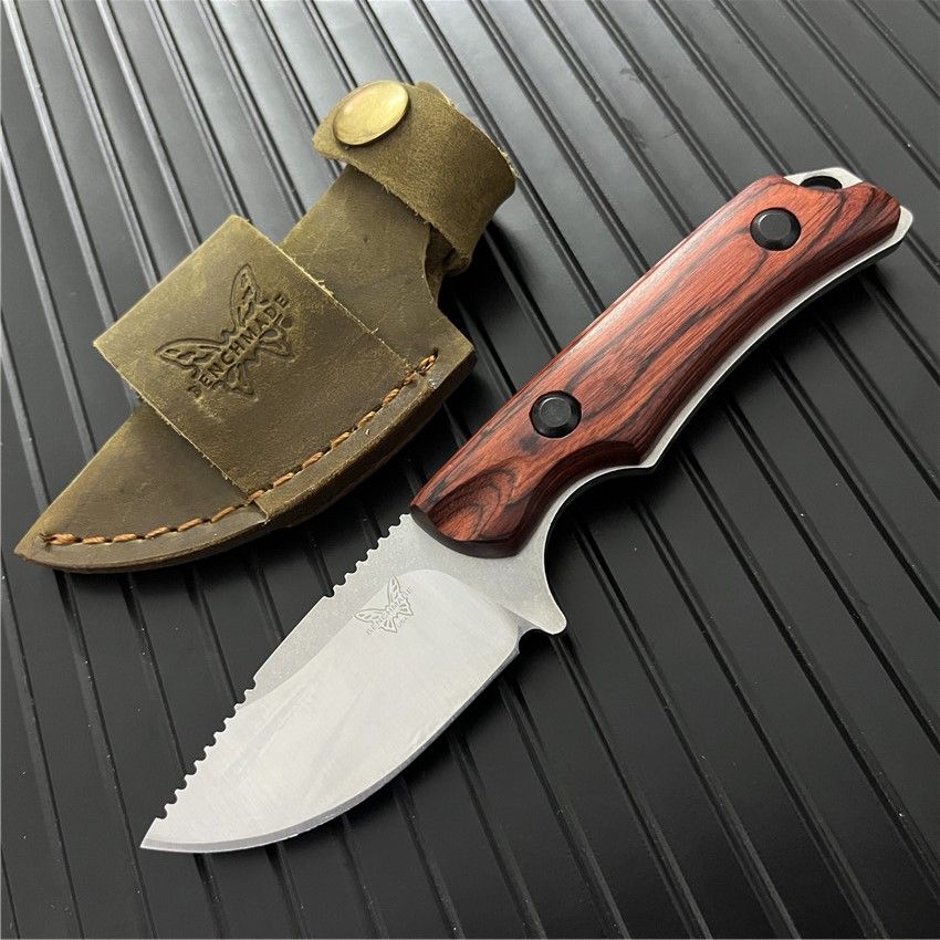 BENCHMADE BM15002 15017 15018 HUNT Fixed Blade Knife Camping Hunting ...