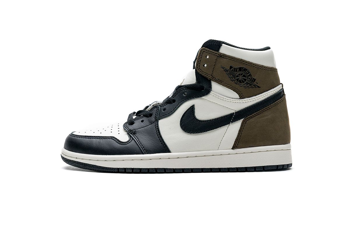 Real Leather Nike Air Jordan 1 Jumpman Basketball Shoes Women Mens ...