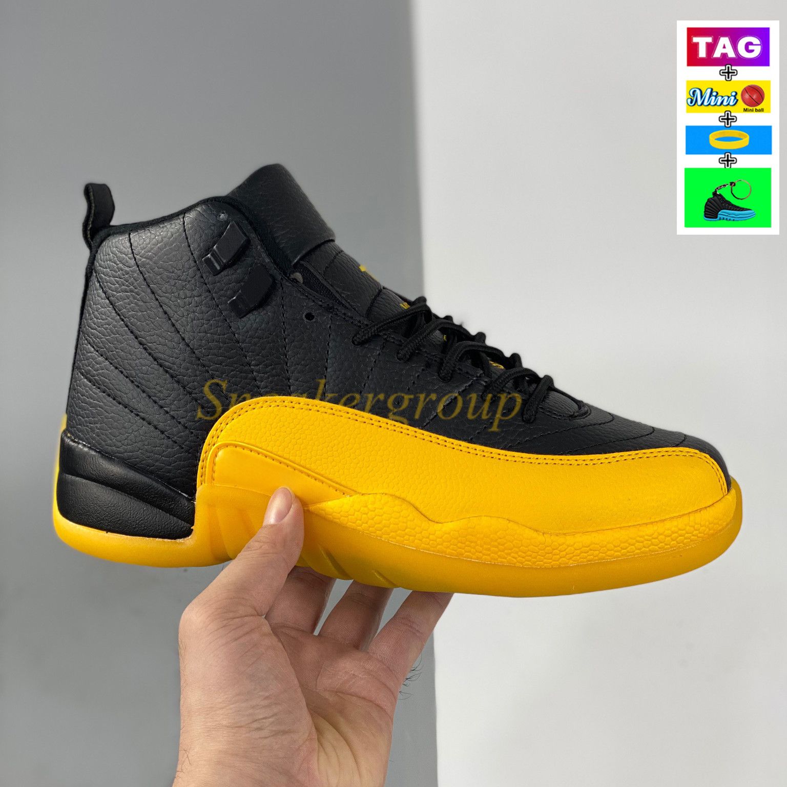 Mens Basketball Shoes Jumpman Retro 12 12s Men Designer Sneaker Stealth ...