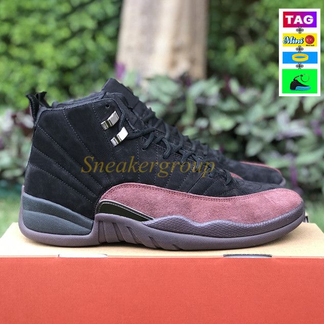 Mens Basketball Shoes Jumpman Retro 12 12s Men Designer Sneaker Stealth ...