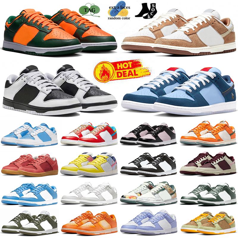 Panda Low Running Shoes Men Sneakers Triple Pink Reverse UNC Medium ...