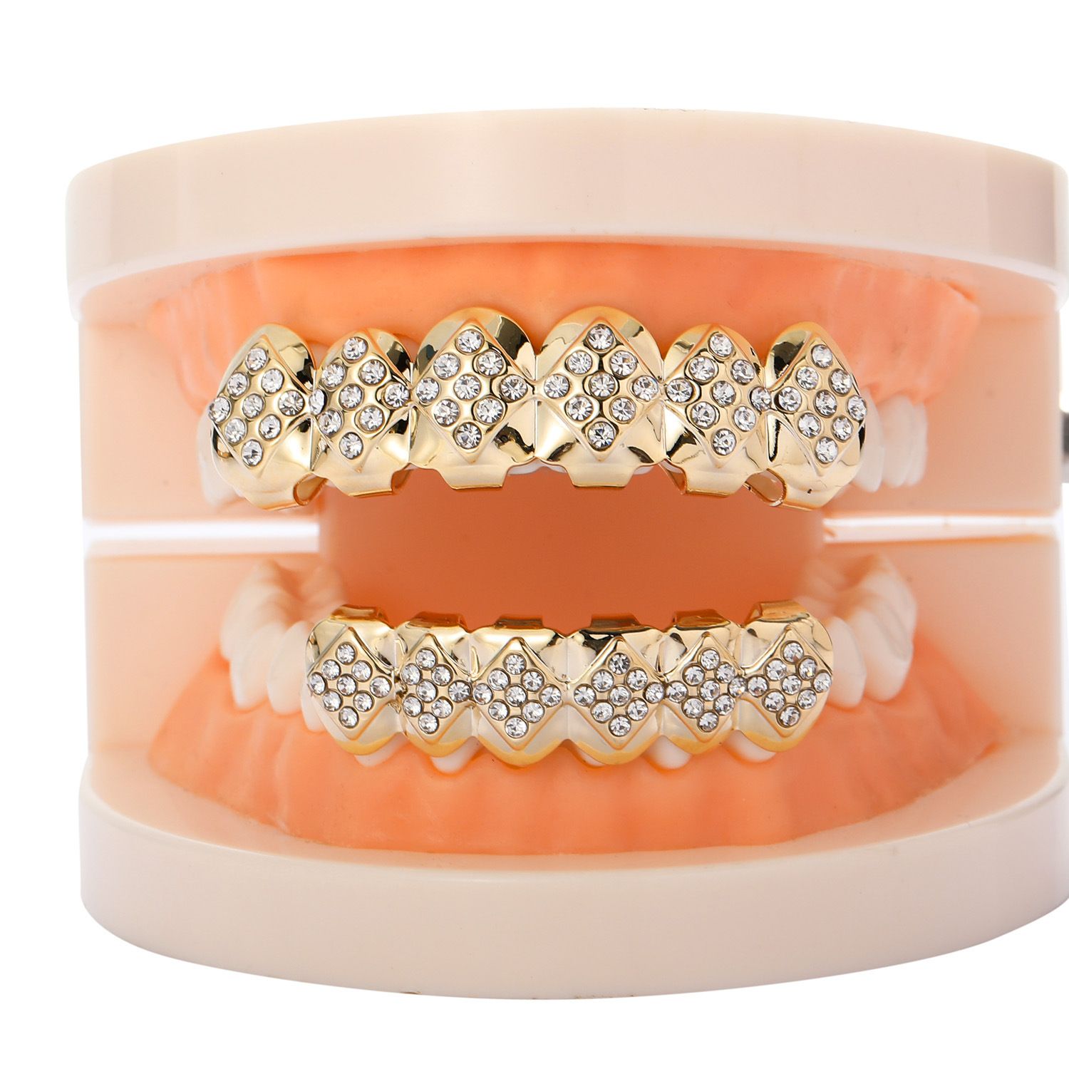 Size: 1.7 cm *5cm(Up Tooth)/ 1.1 cm *4cm(Bottom Tooth)