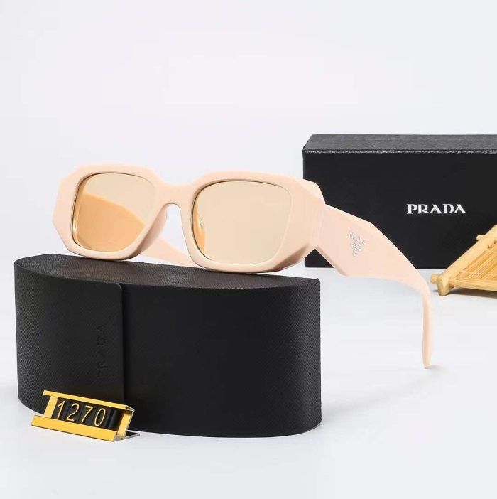 Dupe Cheat Prada Premium Fashion Designer Sunglasses Goggles Beach Sunglasses Men Women Seven