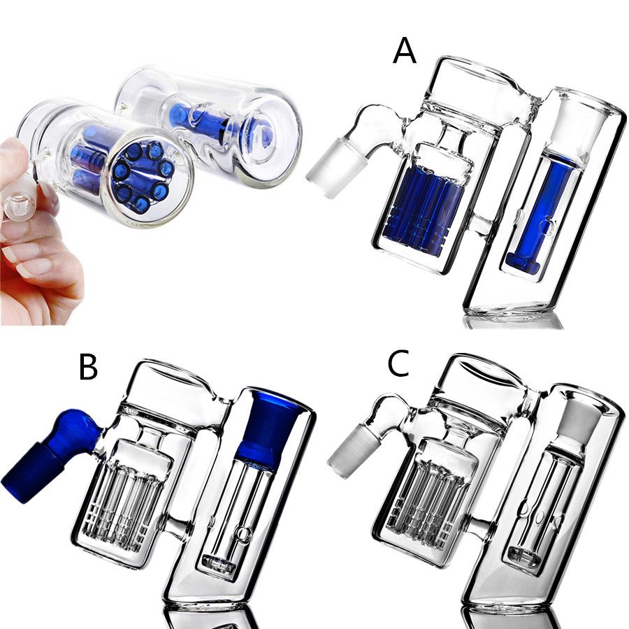 Wholesale 12 Arm Tree Inline Perc Glass Ash Catcher For Bong Rigs And ...