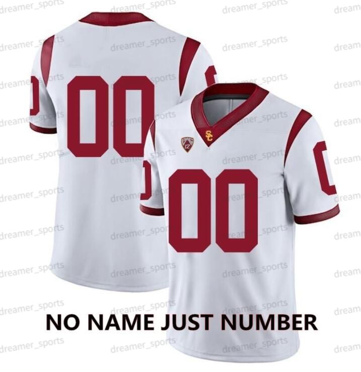 Custom USC Trojans Football Jersey 13 Caleb Williams 42 Ronnie Lott 43 ...