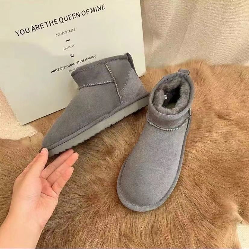 Mini Snow Boots Woman Platform Warm Boot Winter Classical Suede Shoes ...