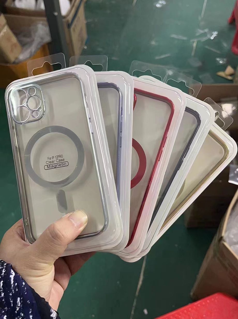 Suministro Al Por Mayor Magsafe Color Case For Wireless Charger Charger ...