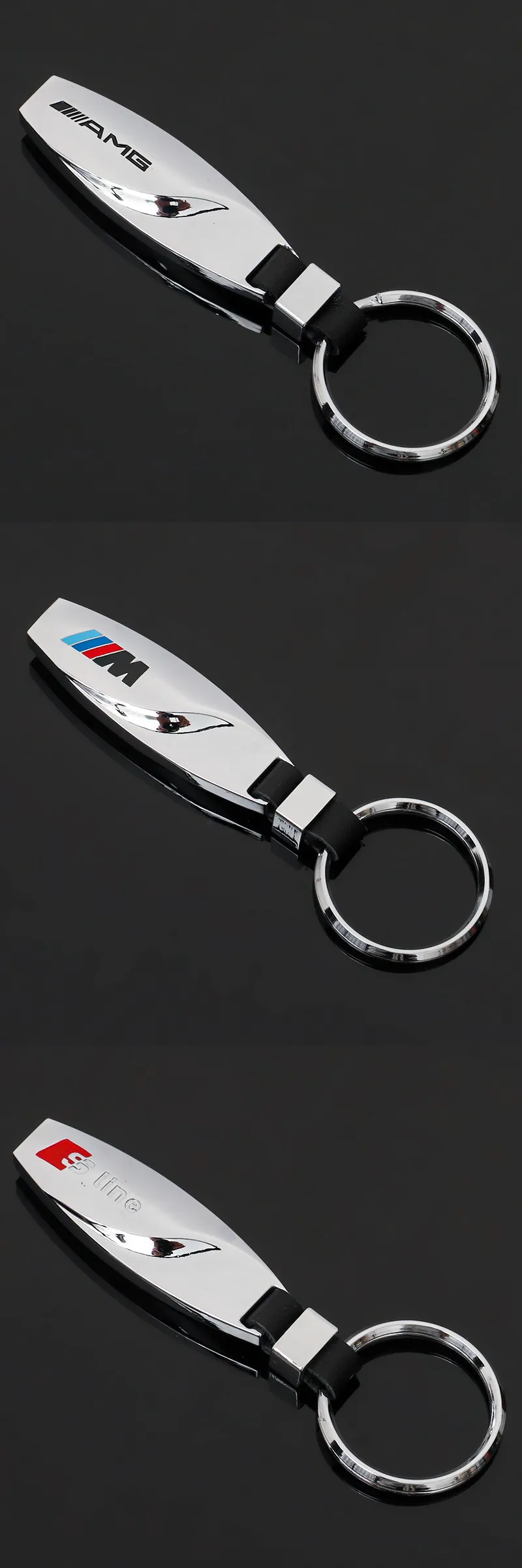 Llavero De Autos De Metal Con Llavero Automático De Cinturón Para M AMG ...