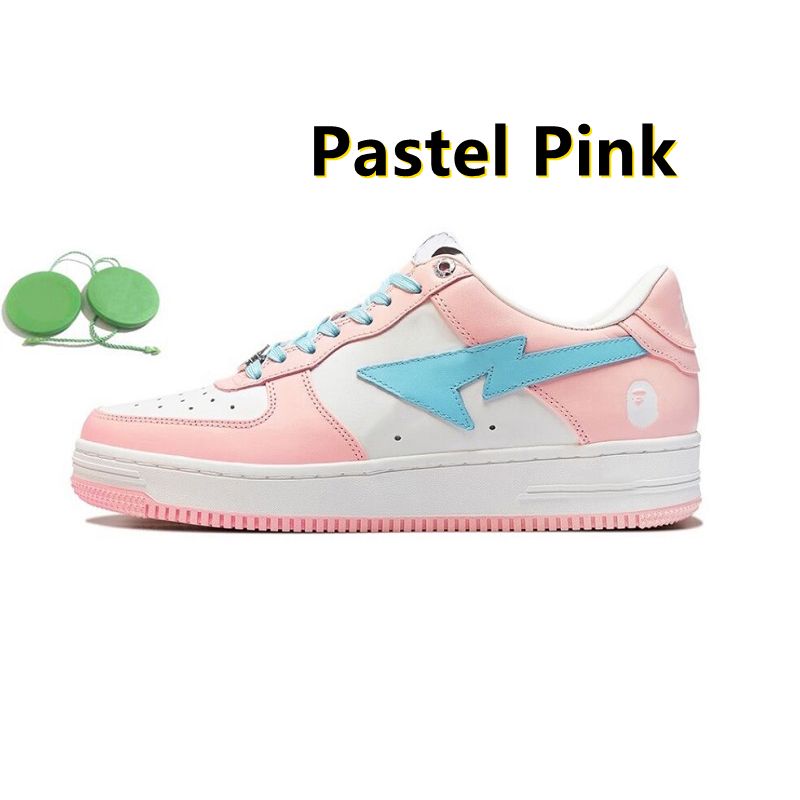 2022 Bapestas BapeSta Baped Ape Men Running Shoes Patent Blue Orange ...