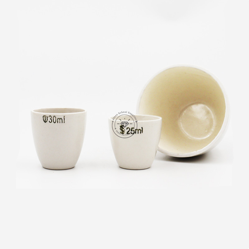 Porcelain Crucible Set 5ml-300ml: Ceramic Labware with Lid, Ideal for ...