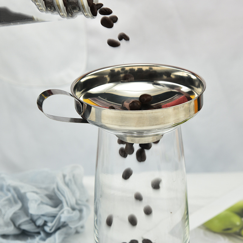 Stainless Steel Funnel Colander Strainers Household Multifunctional ...