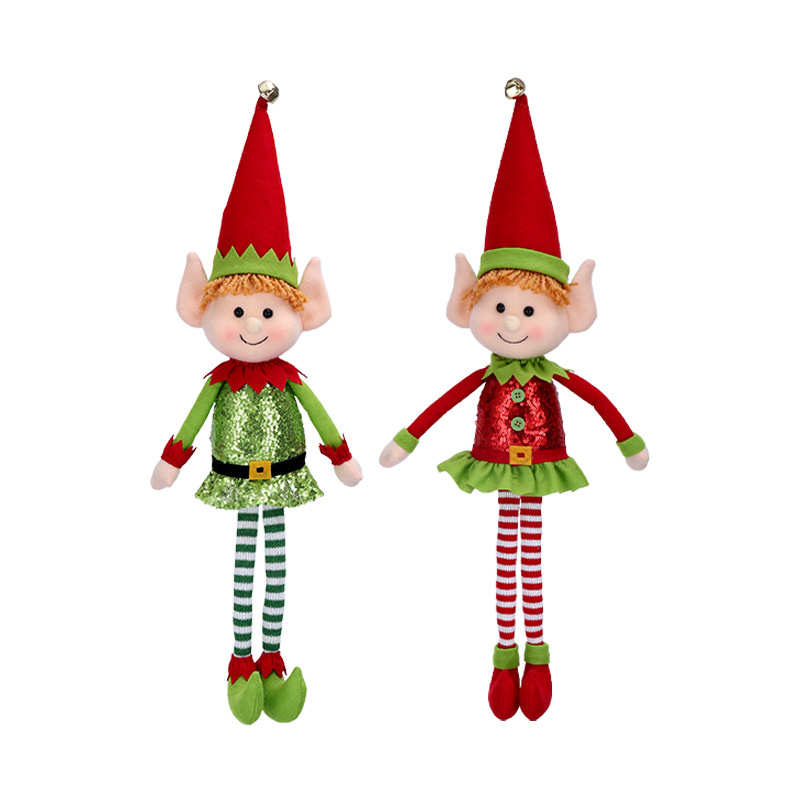 Kerst Elf Pop 65cm Been Kerstboom Raam Kantoor Woondecoratie Baby ...