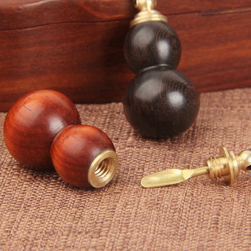 New Style Mini Smoking Natural Wooden Dry Herb Tobacco Snuff Snorter ...