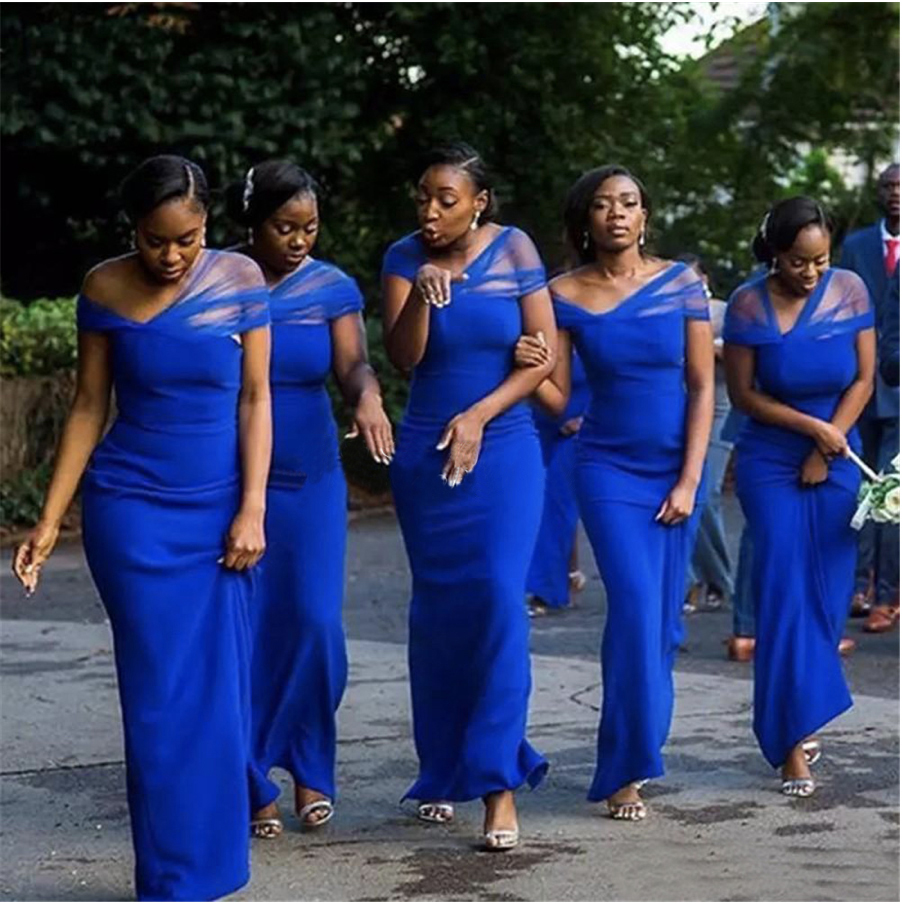 Dark Royal Blue Bridesmaid Dresses