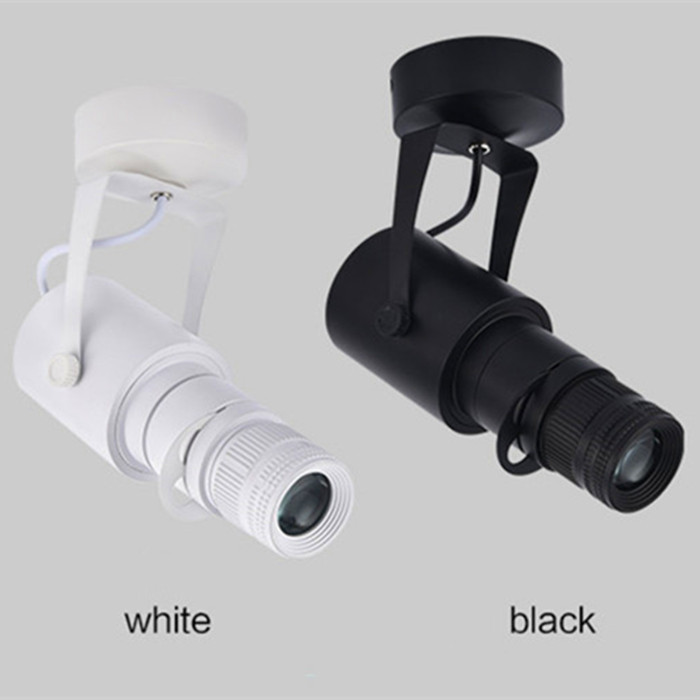 Zoom Spotlights Dimmable LED Track Light Adjustable Focus Stage ...