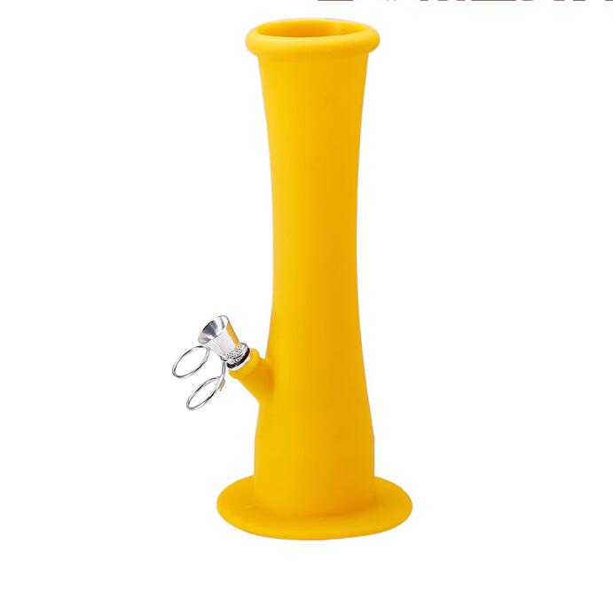 Wholesale Portable Foldable Silicone Bong Hookah With Metal Downstem ...